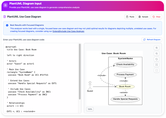 Tutorial: AI Base Use Case Diagram Analyzer - ArchiMetric