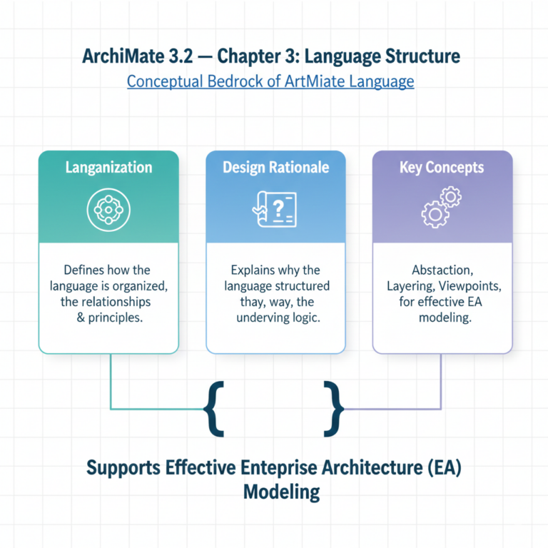📘Tutorial: ArchiMate 3.2 — Chapter 3: Language Structure - ArchiMetric